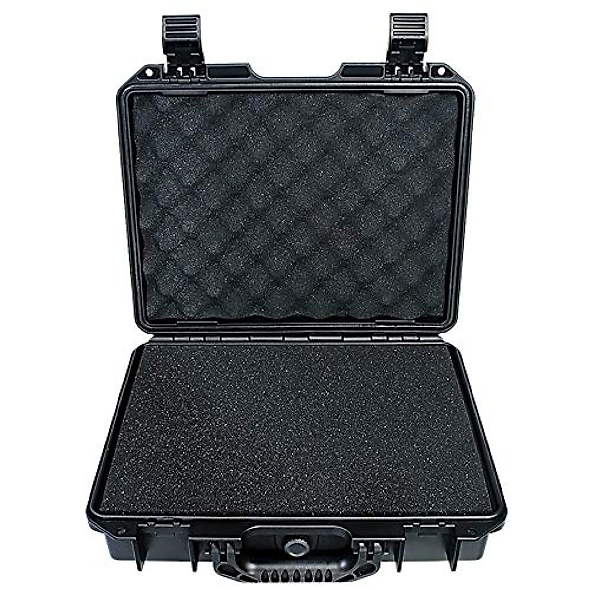 AxiGear Waterproof Hard Case with DIY Customizable Foam Insert - 14 x 12 x 4in
