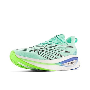New Balance Men's FuelCell SuperComp Elite V3 Running Shoe, Bright Mint/Pixel Green, 10.5