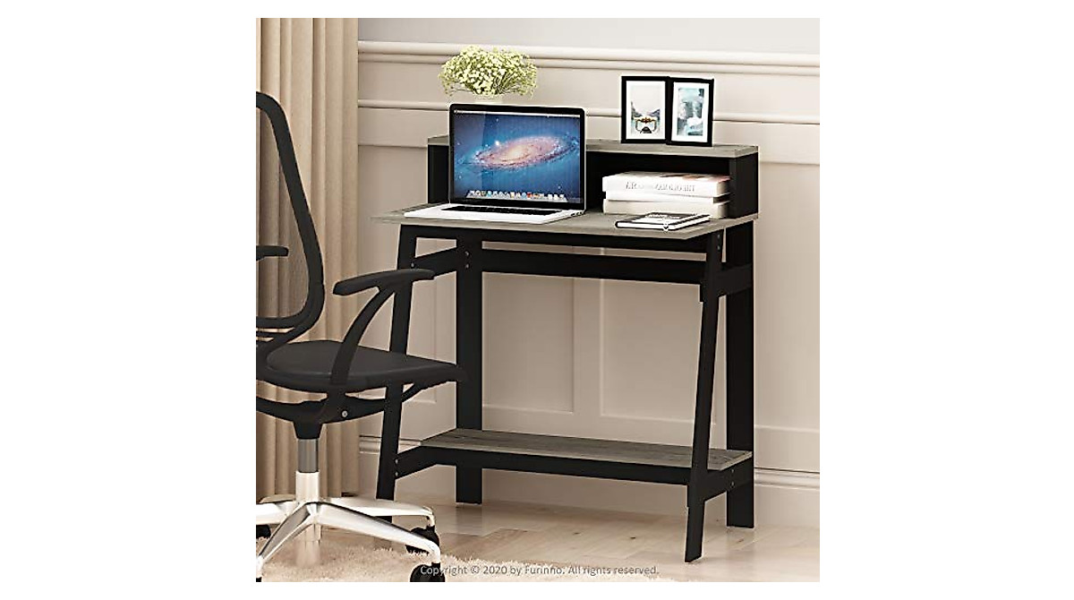 Furinno Simplistic A-Frame Computer Desk - Compact & Stylish Workspace