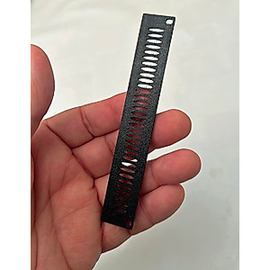 SSMS Eurorack 4HP Vent Panel Holes - Black