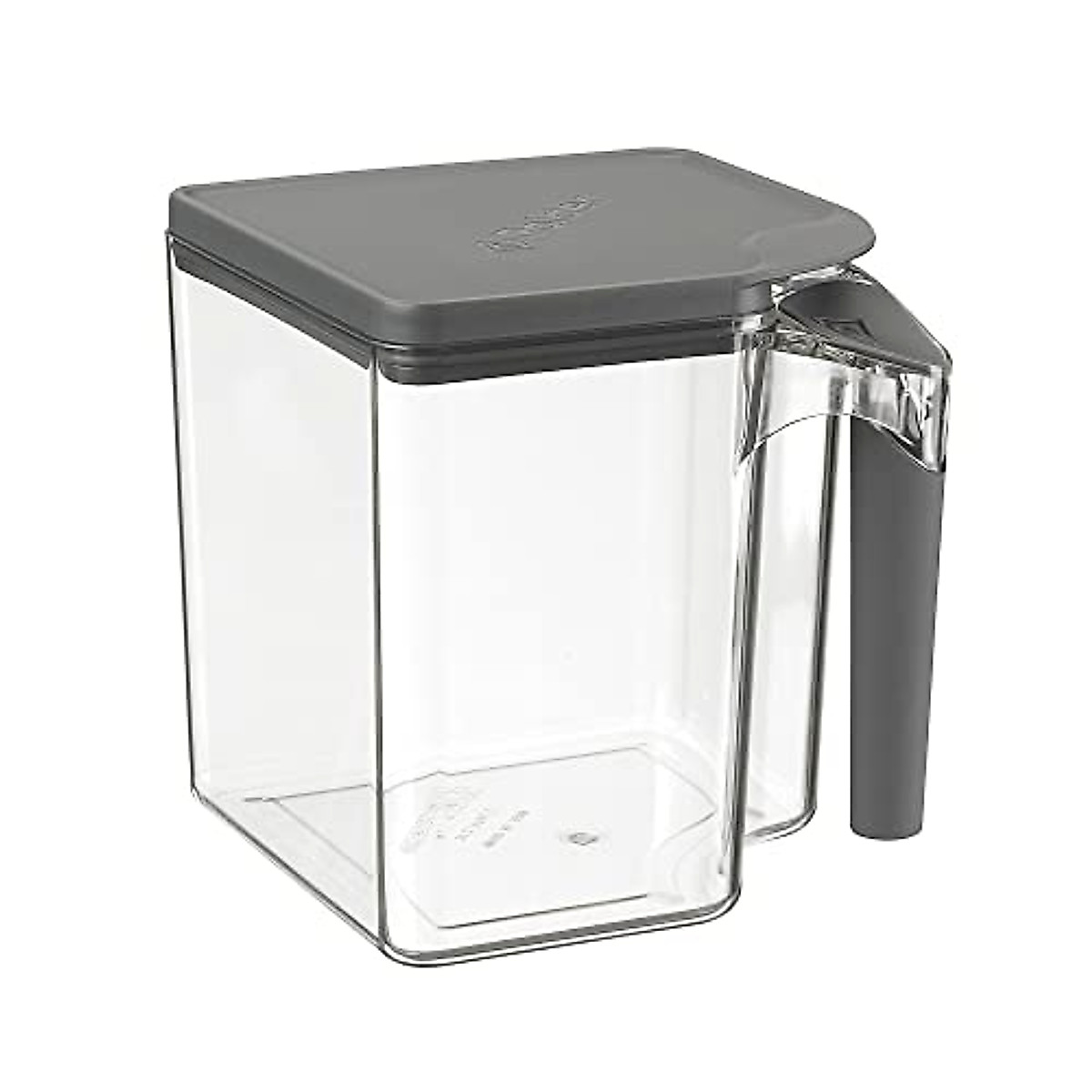 Polder Handle-It Food Grade, BPA Free Storage Canister, Stackable, Secure handle for easy one handed pour (1 Small (2.75-QT), 2 Large (4-QT))