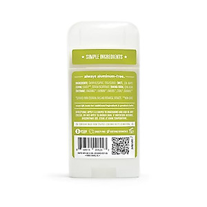 HUMBLE BRANDS Aluminum-Free Deodorant Stick, Subtle & Citrus, Bergamot Ginger, Mountain Lavender, Moroccan Rose, Pack of 3