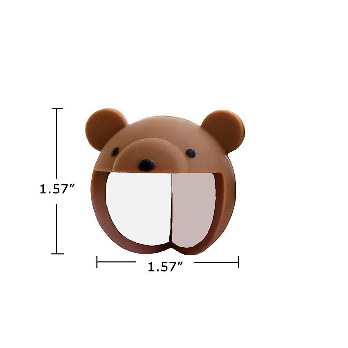 Corner Guards Edge Bumpers Ball Shape Baby Child Safety Proof Furniture Table Protector 4 Pieces (Cat)