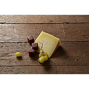 Manchego Cheese (1 lb) + Free Membrillo - Quince Paste - 1 container, 8.8 oz by Carmen & Lola