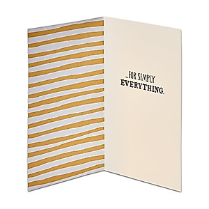 American Greetings Thank You Card (A Simple Thank You)