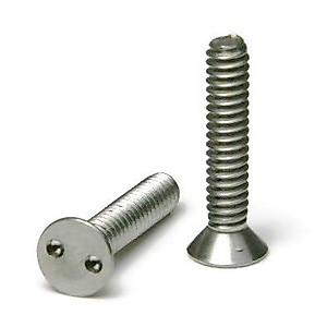 Spanner Security Flat Head Stainless Steel Machine Screws #6-32 x 1 Qty 100
