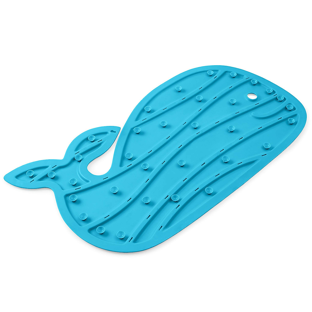 Skip Hop Non-Slip Baby Bath Mat, Moby, Blue
