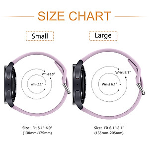 Meliya Silicone Band Compatible for Gizmo Watch 3 2 1, 20mm Soft Waterproof Gizmo Watch Band Replacement Bands, Breathable & Washable (Light Purple)