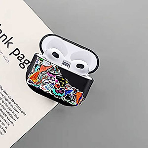 Case for AirPod 3, Sports Shoes Design TPU Protective Accessories Skin with Keychain Compatible with Apple AirPods 3rd Generation for Cool Men Boys Teen Girls