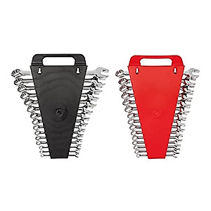 TEKTON Combination Wrench Set, 30-Piece (1/4-1 in., 8-22 mm) - Holder | 90191