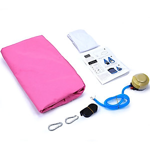 Kids Nest Swing Chair, Hanging Hammock Chair Nest Hammock Swing Chair with Pocket for Outdoor and Indoor(43.5" D x 52" H)