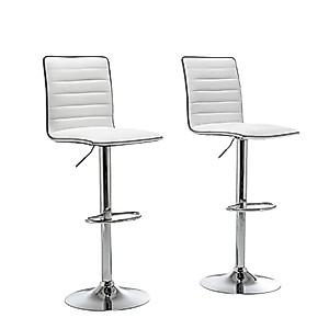 Trust Win Barstool BS-DS-006 Set of 2 (White)