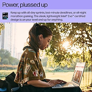 HP Pavilion Plus 16 inch Laptop, WQXGA Display, Intel Evo Powered by 13th Generation Intel Core i5-13500H, 16 GB RAM, 1 TB SSD, Intel Iris Xe Graphics, Windows 11 Pro, 16-ab0000nr (2023)