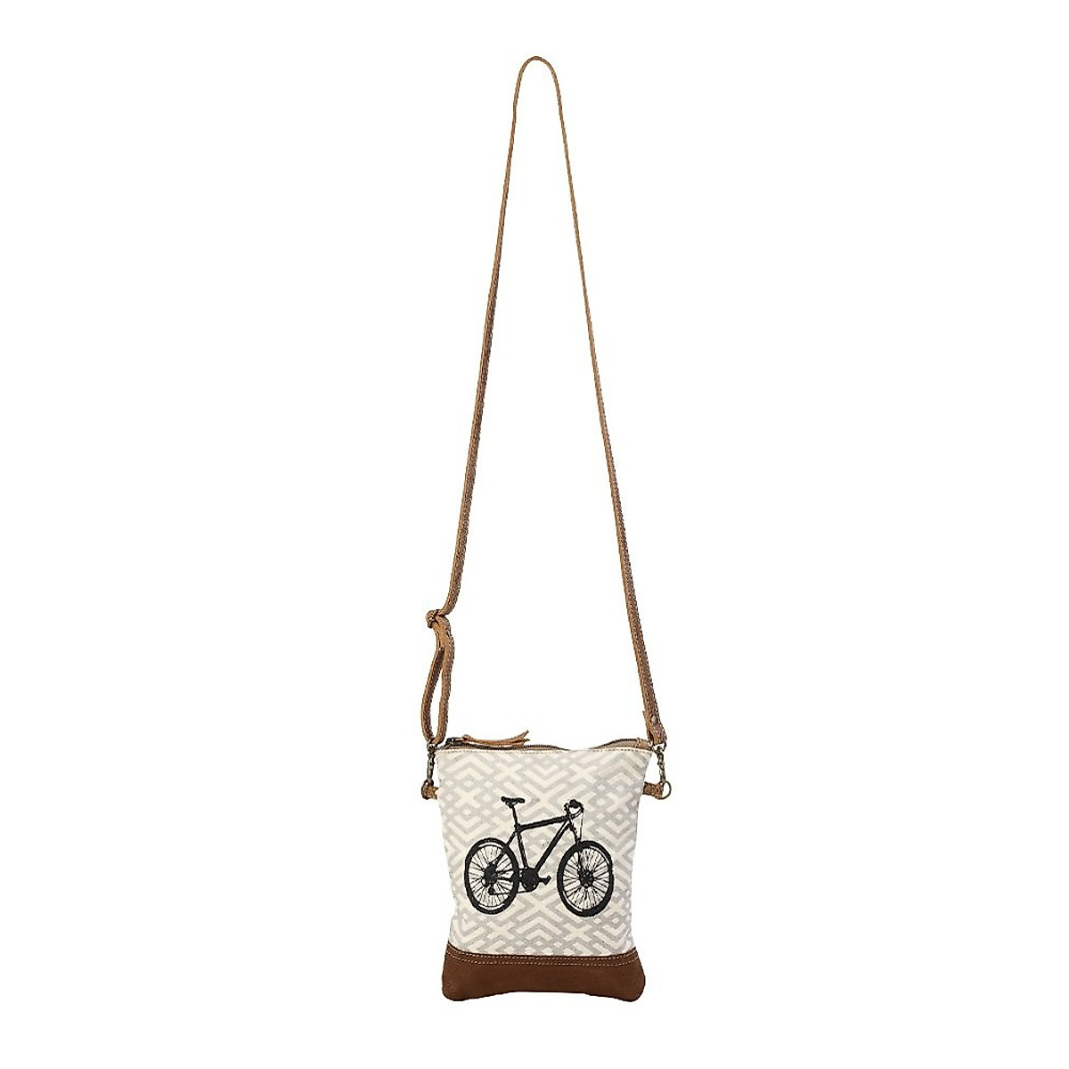 Myra Bag X Design Upcycled Canvas Crossbody Bag S-1194