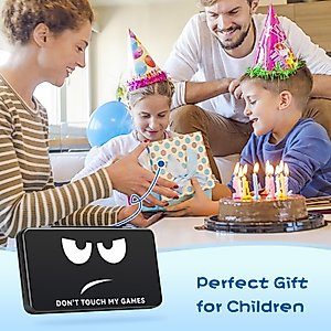 JINGDU 24-Slot Switch Game Case for Nintendo Switch Games & Micro SD Cards, Hard Shell, Soft Lining, [Shockproof, Portable], The Switch Game Holder Suitable for NS, Lite & OLED Games, Not Touch