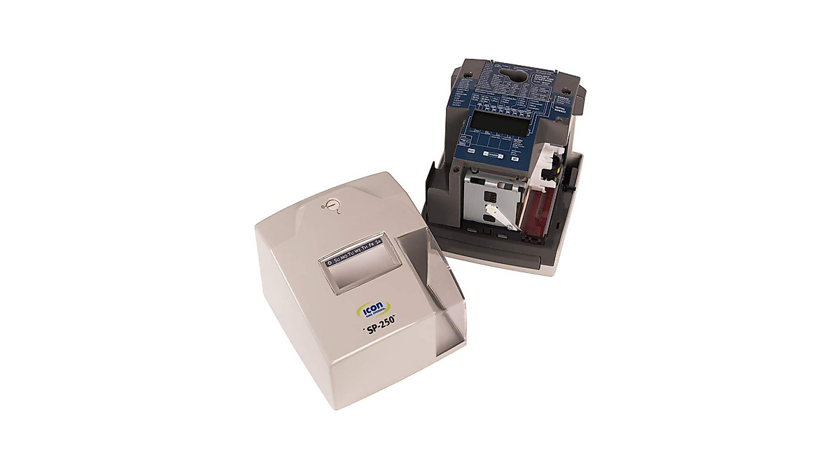 Icon Time Systems SP-250 Electronic Time Clock & Date Stamp