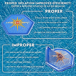 Solar Sun Rings Octagon Sunburst (9 Pack)