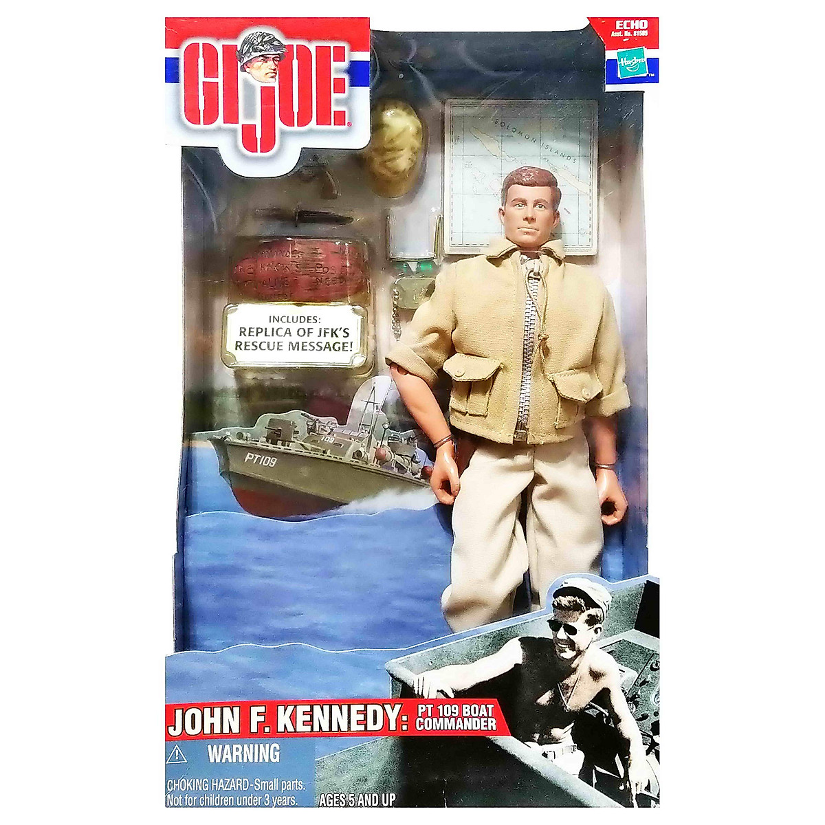 G.I. Joe John F. Kennedy PT Boat Commander 12 Inch Action Figure