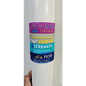 EVEREST ESSENTIALS 12 Pieces, Inspirational Wristbands, Party Favors for Teens, Sweet 16, Dance, Gymnastics and Cheerleading Gifts for Girls | Motivational Quote Message Bracelet for Women, Silicone