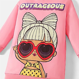 L.O.L. Surprise! Girls Hoodies Dress Long Sleeve Hooded Sweatshirt Sweatpants Girls Clothes