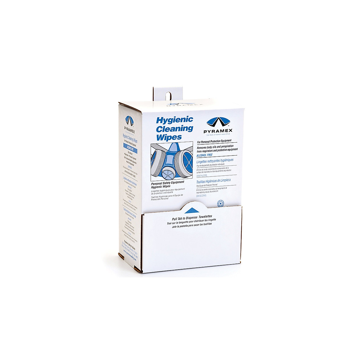 Pyramex HCW100XL Individually Packaged Hygienic Wipes, White Xlarge