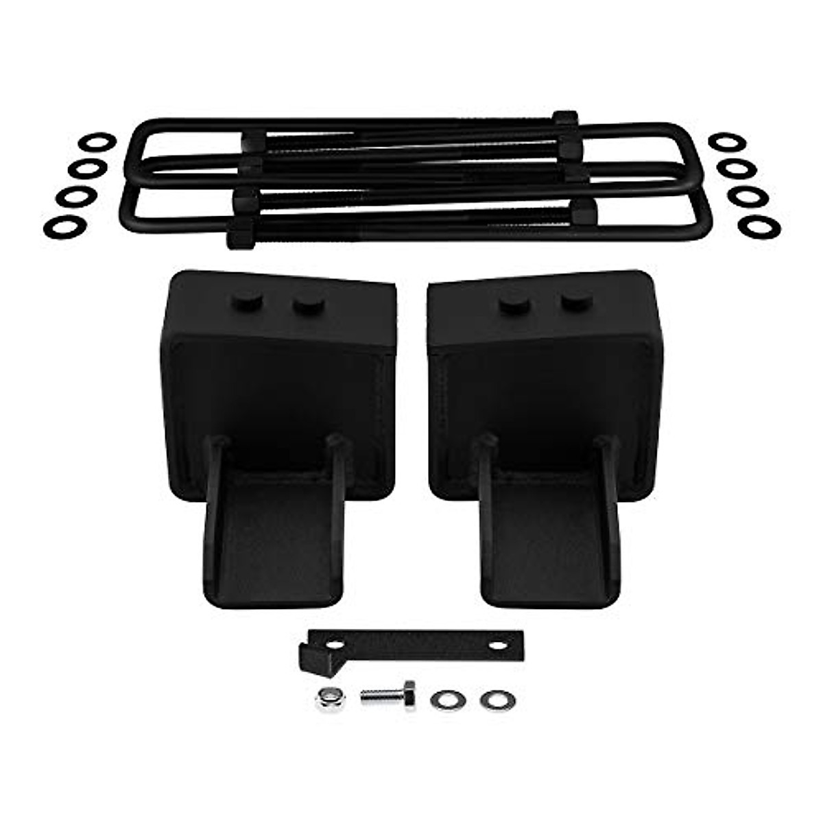 Supreme Suspensions - Full Lift Kit for 2009-2014 Ford F-150 2WD Front Lift Spindles and Rear Lift Blocks with U-Bolts Complete Lift Kit (6" Front + 5" Rear Lift)