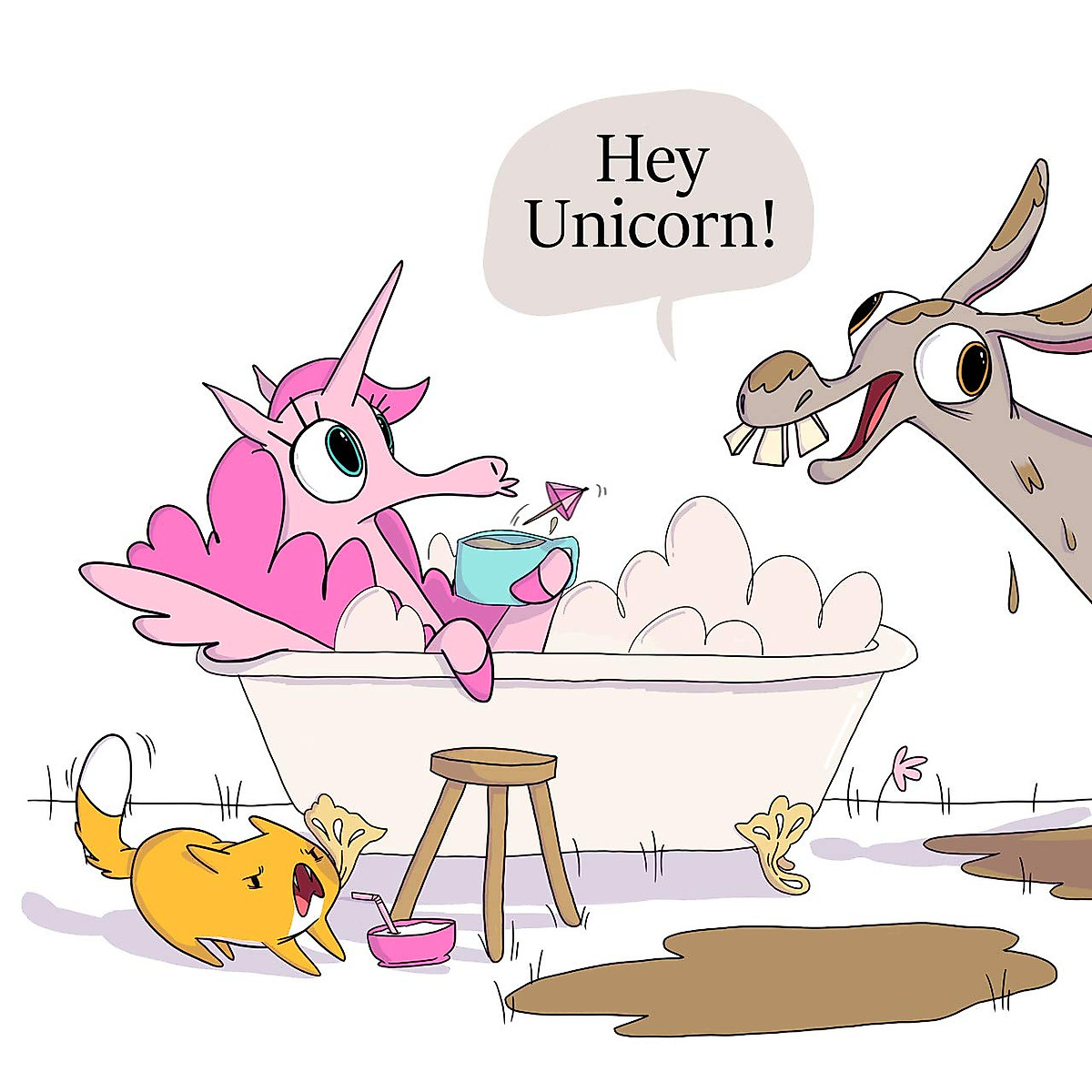 Donkeys can't take bubble baths!: A Hilariously Silly Story about Being Open-Minded and Trying New Things