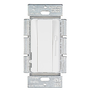 Super Bright LEDs Rocker Switch, 1-Way/Single Pole Dimmer Switch 150-Watt Max LED Compatible On/Off Light Switch, Energy Saving, UL Listed, White