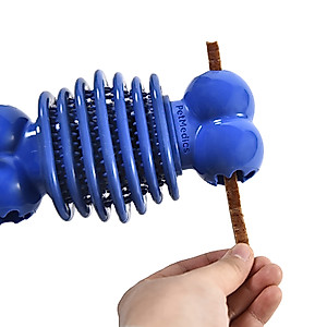 PetMedics Soothing & Wellness Durable Dog Chew Aid for Medium to Large Dogs - Moderate to Tough Chewers - Dog Toothbrush, Teething with Fun & Calming Sounds