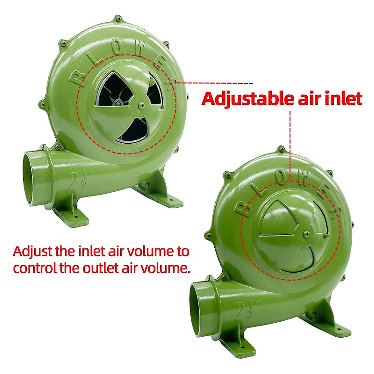 110V 250W US Style Electric Blacksmith Forge Blower Blacksmithing Coal Forge Fan air Blower Tools with 230CFM