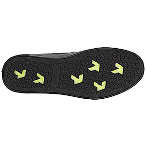 Propét Womens Kate Sneaker, Black, 8 Wide US