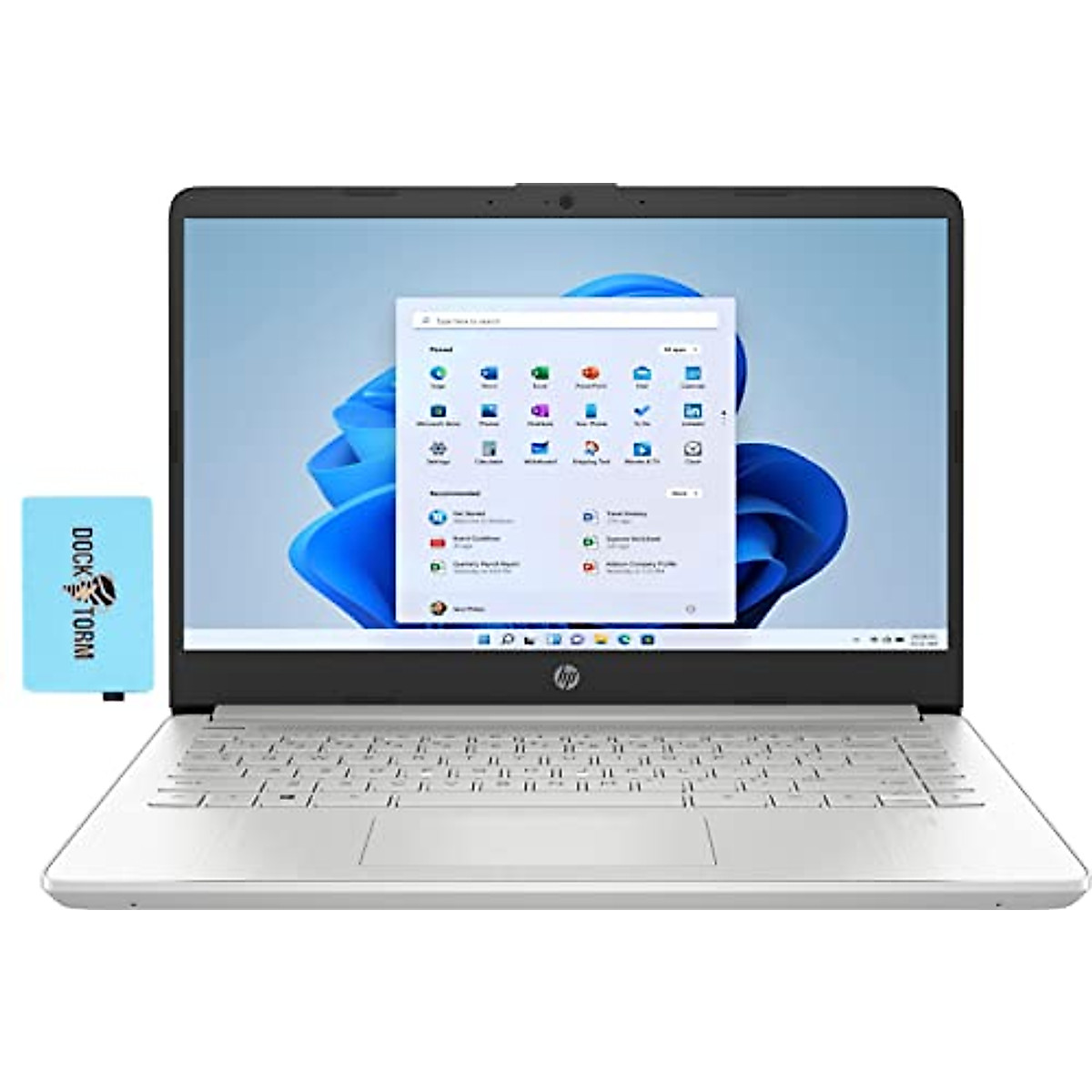 2022 Newest HP 14-FQ 14.0" 60Hz HD IPS Brightview Display Laptop (AMD Ryzen 3 3250U 2-Core, 16GB RAM, 1TB PCIe SSD, AMD Radeon, WiFi 5, Bluetooth 5.0, HD Webcam, Win 11 Home S-Mode) with Hub
