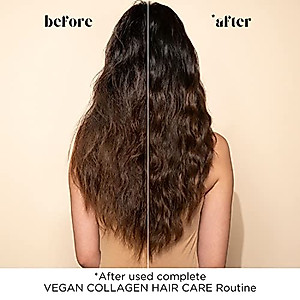 Pacifica Beauty, Vegan Collagen Hydrating Leave-In Repair Hair Mask Treatment, Soften, Restore Shine, Address Split Ends, For Dry & Damaged Hair, Add Shine, Moisture, Sulfate & Silicone Free, Vegan