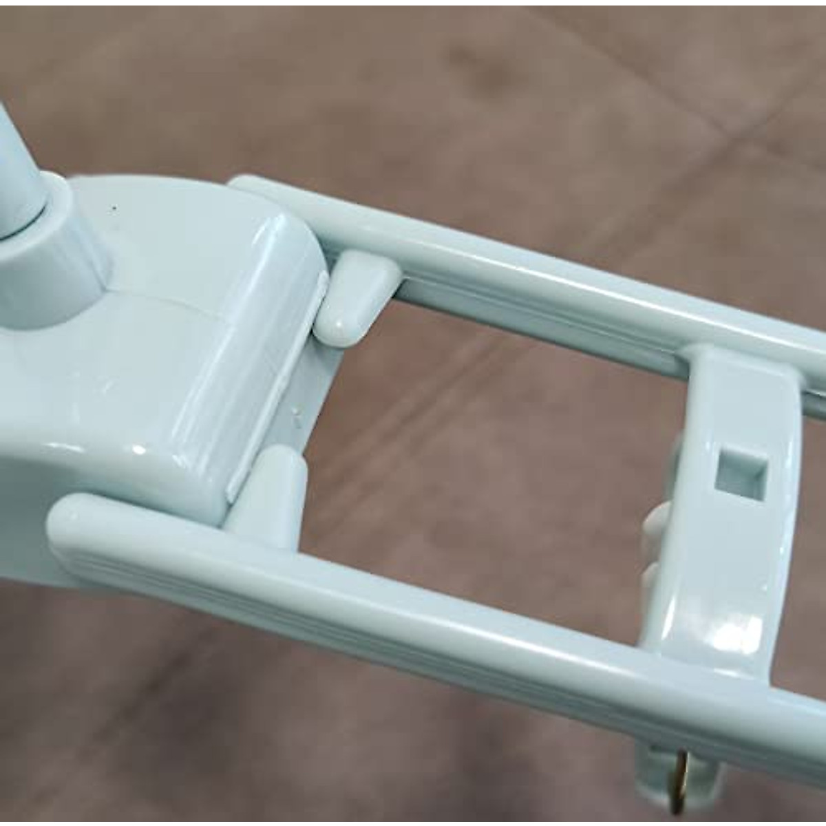 Fineget Collapsible Travel Shorts Skirt Shirt Socks Hangers with Clips Foldable Pants Clothes Plastic Suit Hangers Non Slip Closet Blue Organizer Retail Displays (Blue 2 Pcs, Pink 4 Pcs)