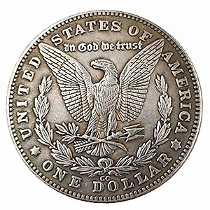 Medusa Head Copy Antique Hobo Coin, US Morgan Hobo Nickel Coin Badge Toy,Protective Case Included