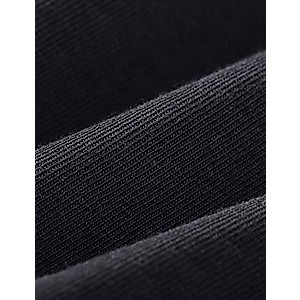 CRZ YOGA Pima Cotton Cropped Tank Tops for Women - Sleeveless Sports Shirts Athletic Yoga Running Gym Workout Crop Tops Deep Armhole-Black Small