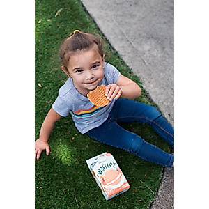 Sprout Organic Baby Food, Stage 4 Toddler Snacks, Apple Carrot Cinnamon Wafflez, Single Serve Waffles 5 Count(Pack of 1)