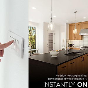 Luxrite BR40 LED Light Bulbs, 85W Equivalent, 3500K Natural White, Dimmable, 1100 Lumens, LED Flood Light Bulb, 13W, E26 Medium Base, Indoor/Outdoor - Perfect for Office and Recessed Lighting (6 Pack)