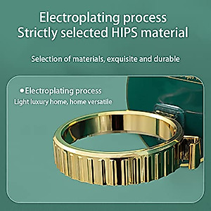 Hair Dryer Holder, Bathroom Adhesive Blow Dryer Holder, Wall Mounted Hair Dryer Rack, Hair Care Tools Storage Box- Easily Control All Kinds of Hair Dryers (Orange)