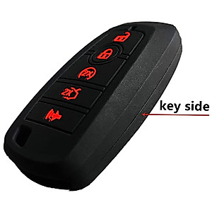 Silicone Key Fob Cover for 2018-2021 Ford Bronco Mustang Fusion Raptor F250 F350 F450 F550 Edge Explorer Expedition M3N-A2C93142600