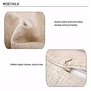 Touch Colourful 20x20 Inches Vintage Farmhouse Farm Rooster Burlap Pillowcase Throw Cushion Cover