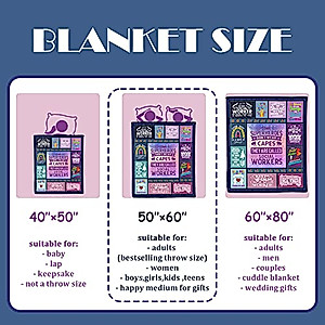 FTEFueie Social Worker Gifts Blanket, Social Worker Appreciation Gifts, Social Worker Gifts for Women, Social Worker Birthday Gifts, Social Work Month Gifts for Social Worker Throw Blanket 50"X60"