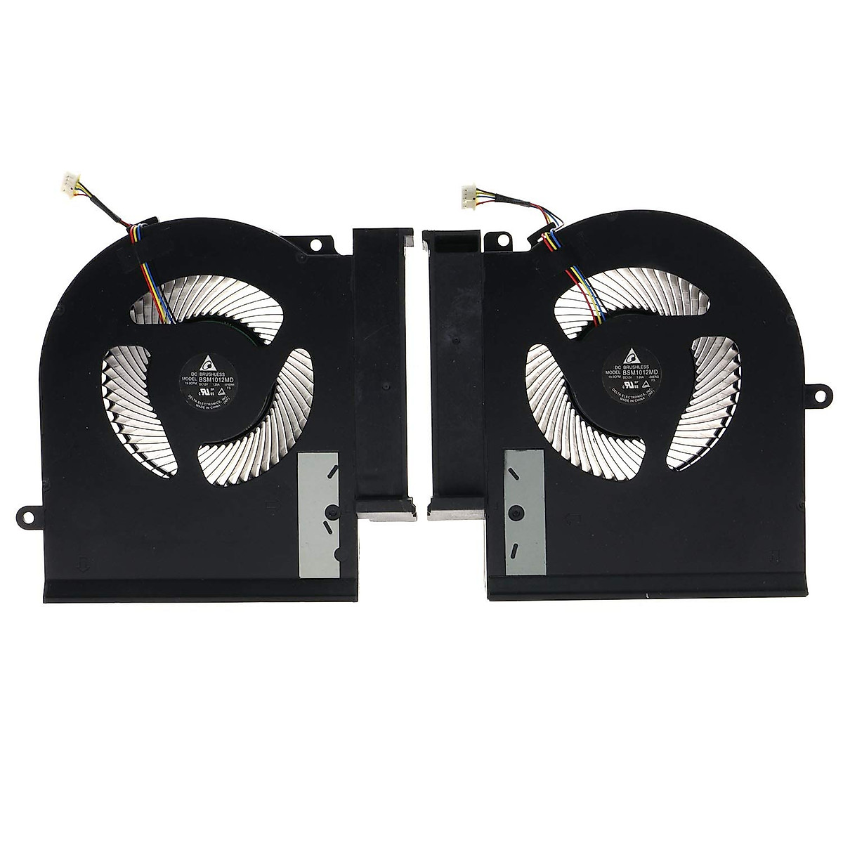 CPU&GPU Cooling Fan for DELL Alienware Area-51M RTX 2060 BSM1012MD-01FW3 BSM1012MD-00FW2 05CC81 05C68F