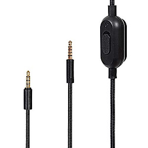 sara-u Portable Headphone Cable Audio-Cord Line for Lo-gitech GPRO X G233 G433 HyperX/Cloud Mix Cloud-Alpha Earphones Headset Accessories