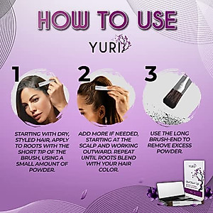 Premium Root Touch Up - Temporary Instant Root Concealer for Extending Time Between Coloring - Cover Up Grays and Roots with Color and no Spray - Lasts Until You Shampoo - Blonde