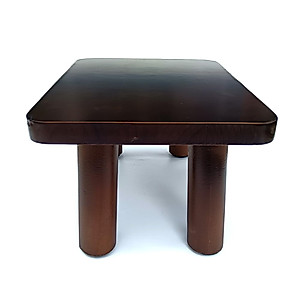 Lizipai Chestnut Brand Short Stool Wooden Stool, Solid Wood Stool, Small Short Stool, Shoe Changing Stool, Solid Wood Stool, Short Stool, Bench, Adult Portable Heavy Stool, (Brown)