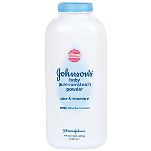 JOHNSON'S Aloe & Vitamin E Baby Powder 15 oz (Pack of 9)