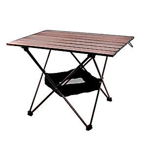 DOUBAO Portable Folding Camping Table with Storage Bag, Camping Table for Outdoor Camping Picnic BBQ Beach and Fishing (Color : D, Size : As Shown)