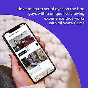 Wyze Home Security Core Kit: Hub, Keypad, Motion Sensor, Entry Sensors (x2); Compatible w/ Wyze Cam, Leak & Climate Sensors; 3 Mo. of 24/7 Professional Monitoring Service Incl., Subscription Required