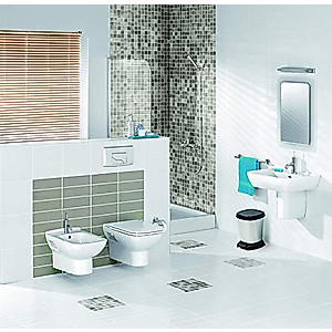 Rotho Paso Cosmetic Bin, 6 L, 23.4 x 21.9 x 29.5 cm, Lime Green Metallic